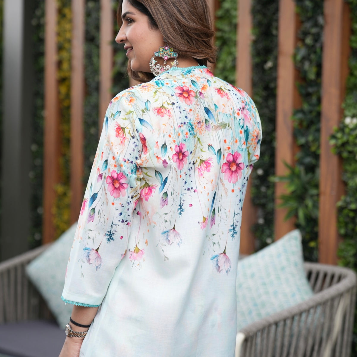 MINTY FLORAL SET – Anandi Luxe